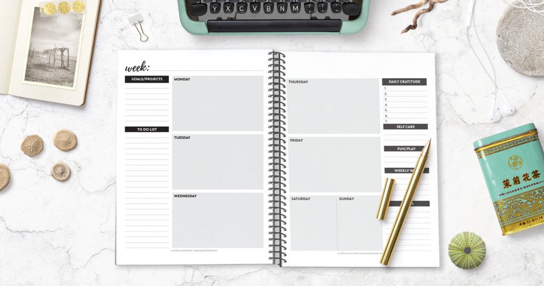 The Goal Setting Planner | Laura Kinker