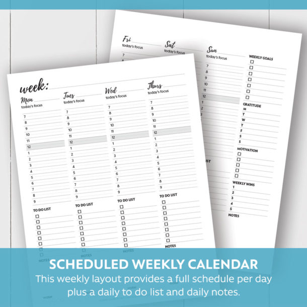 Create Your Best Life planner | Laura Kinker