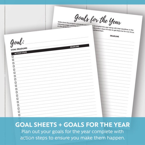 The Goal Setting Planner | Laura Kinker